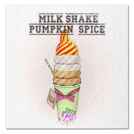 Second Life Marketplace - UA [FP-texture] DFS Milk Shake Pumpkin Spice